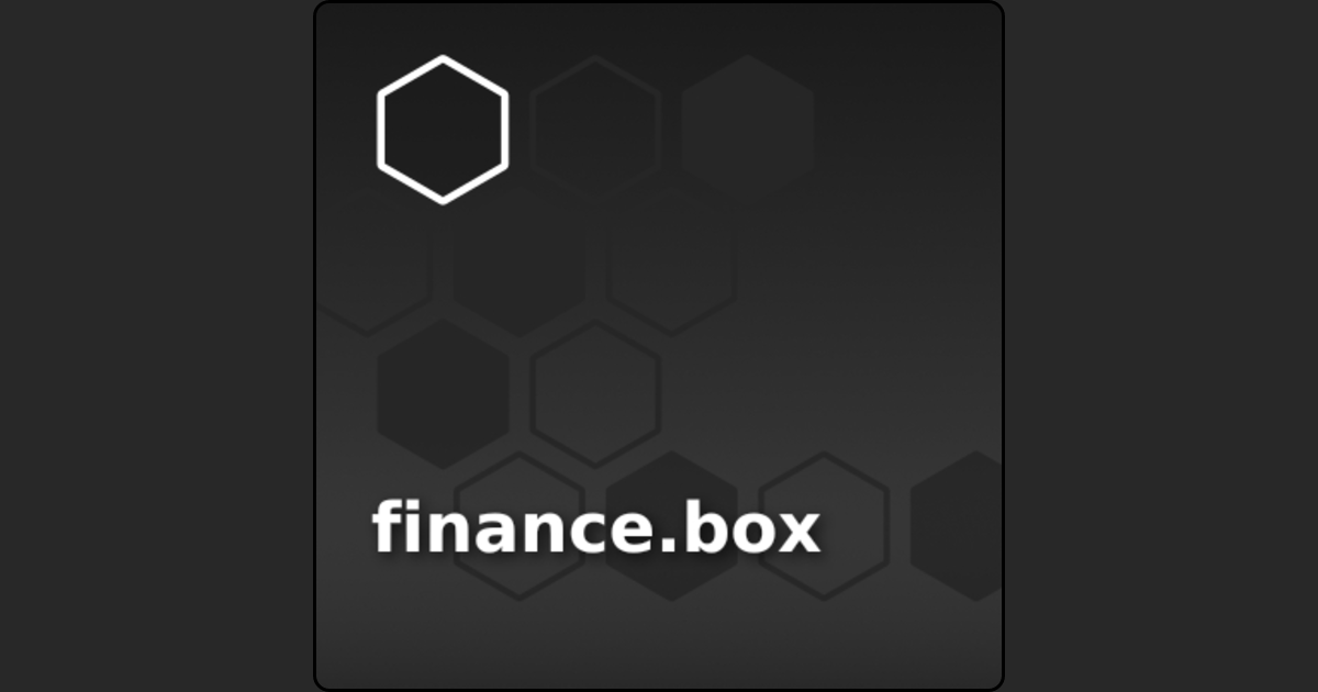 finance.box - Profile | .box